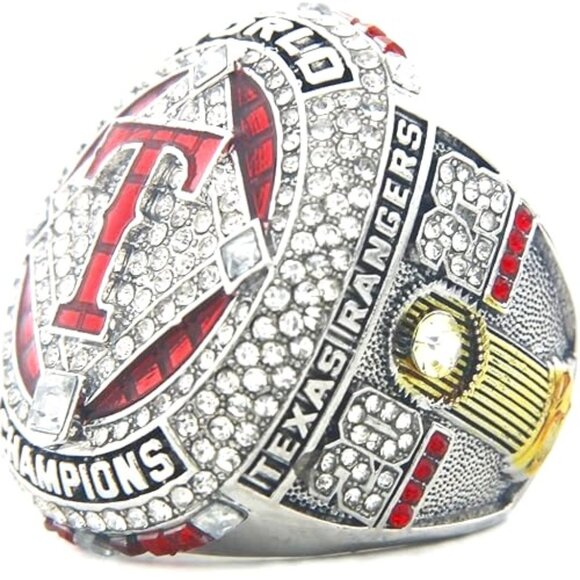 MLB | Accessories | Texas Rangers Championship Ring Fast Shipped From ...